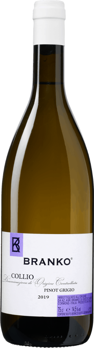 Branko - Collio Pinot Grigio 2019 • Wijncentrale.be
