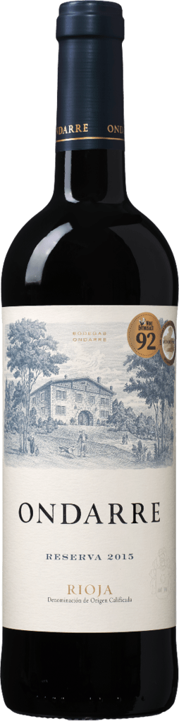 Bodegas Ondarre - Ondarre Reserva 2015 Rioja • Wijncentrale.be